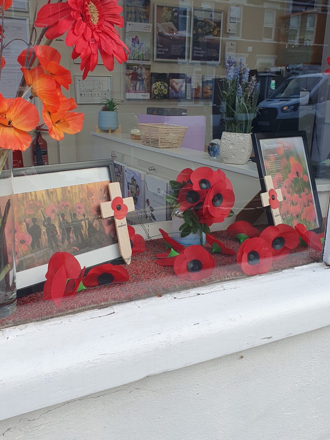 Remembrance Day Window - Knox Bros Funeral Service